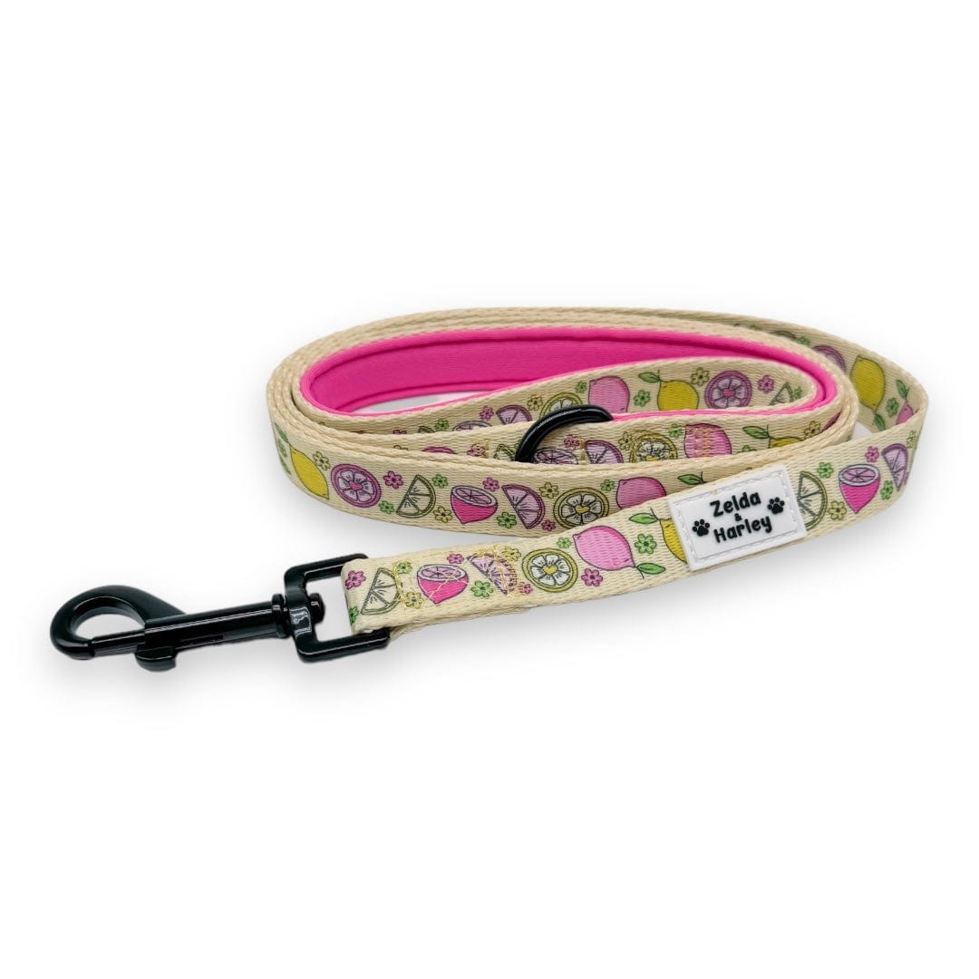 Pink Lemonade Lead – Zelda & Harley